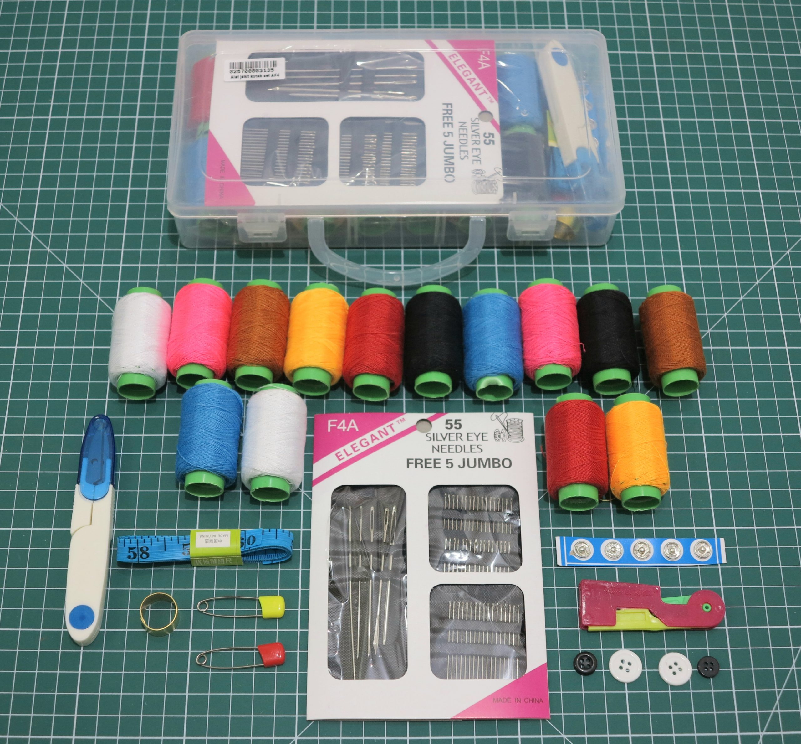 SET ALAT JAHIT KOTAK UKURAN BESAR - Toko Mesin Jahit