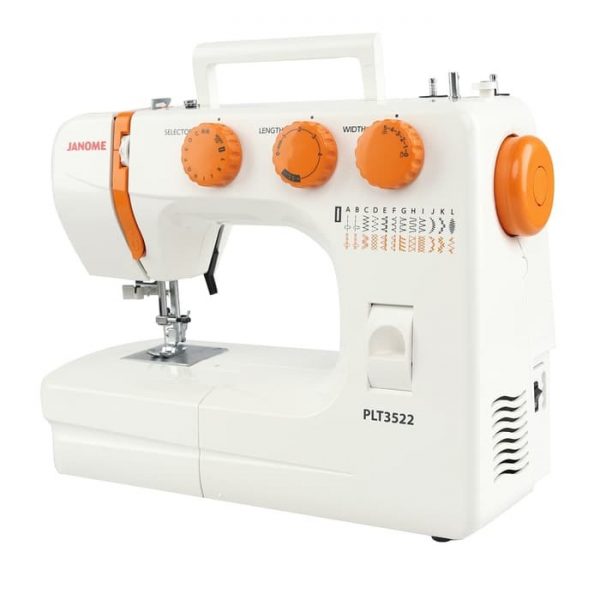 MESIN JAHIT PORTABLE JANOME 3522 / PLT 3522 / PLT3522 + FREE ALAT JAHIT ...