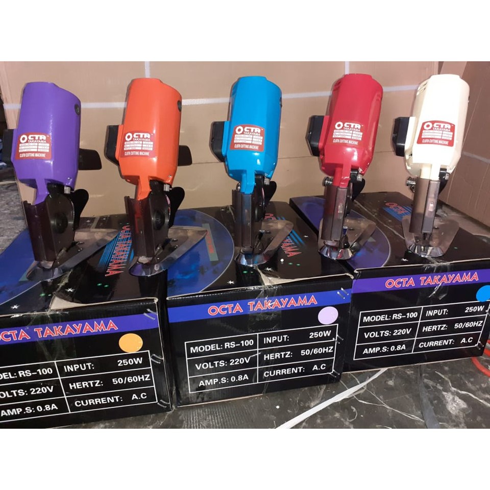 MESIN POTONG BAHAN OCTA RS 100 / RS100 / RS-100 - Toko Mesin Jahit