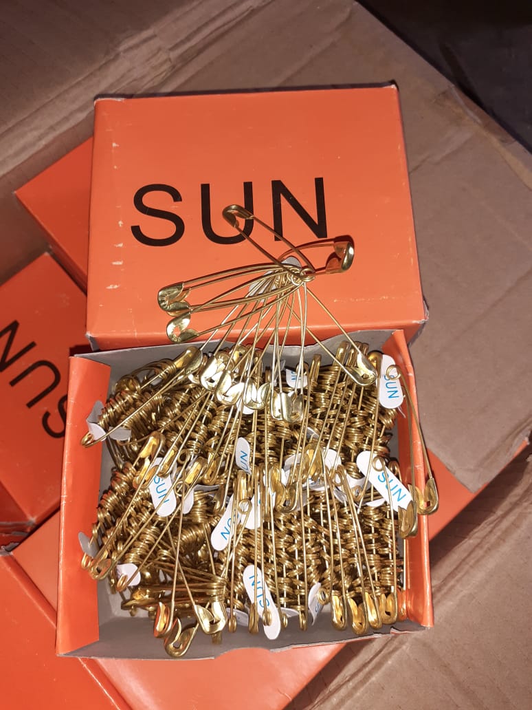 12 BJ PENITI SUN KUNING EMAS JUMBO 5,5 CM - HAKATORI MESIN JAHIT ...