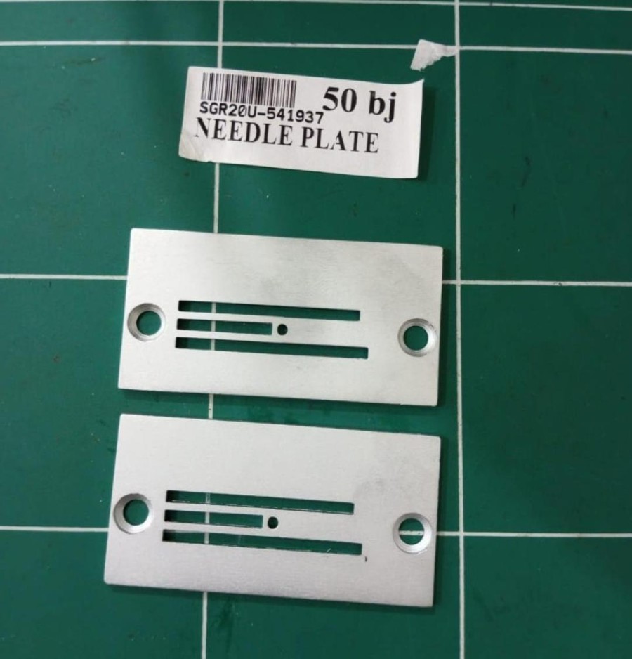 541937 NEEDLE PLATE / DEK PLAT GIGI MESIN JAHIT ZIG ZAG SINGER 20U ...