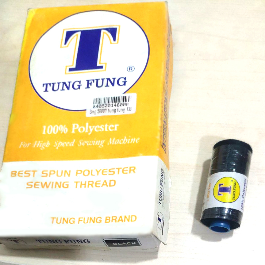 BENANG JAHIT KATUN TUNG FUNG 500 YARD - Toko Mesin Jahit