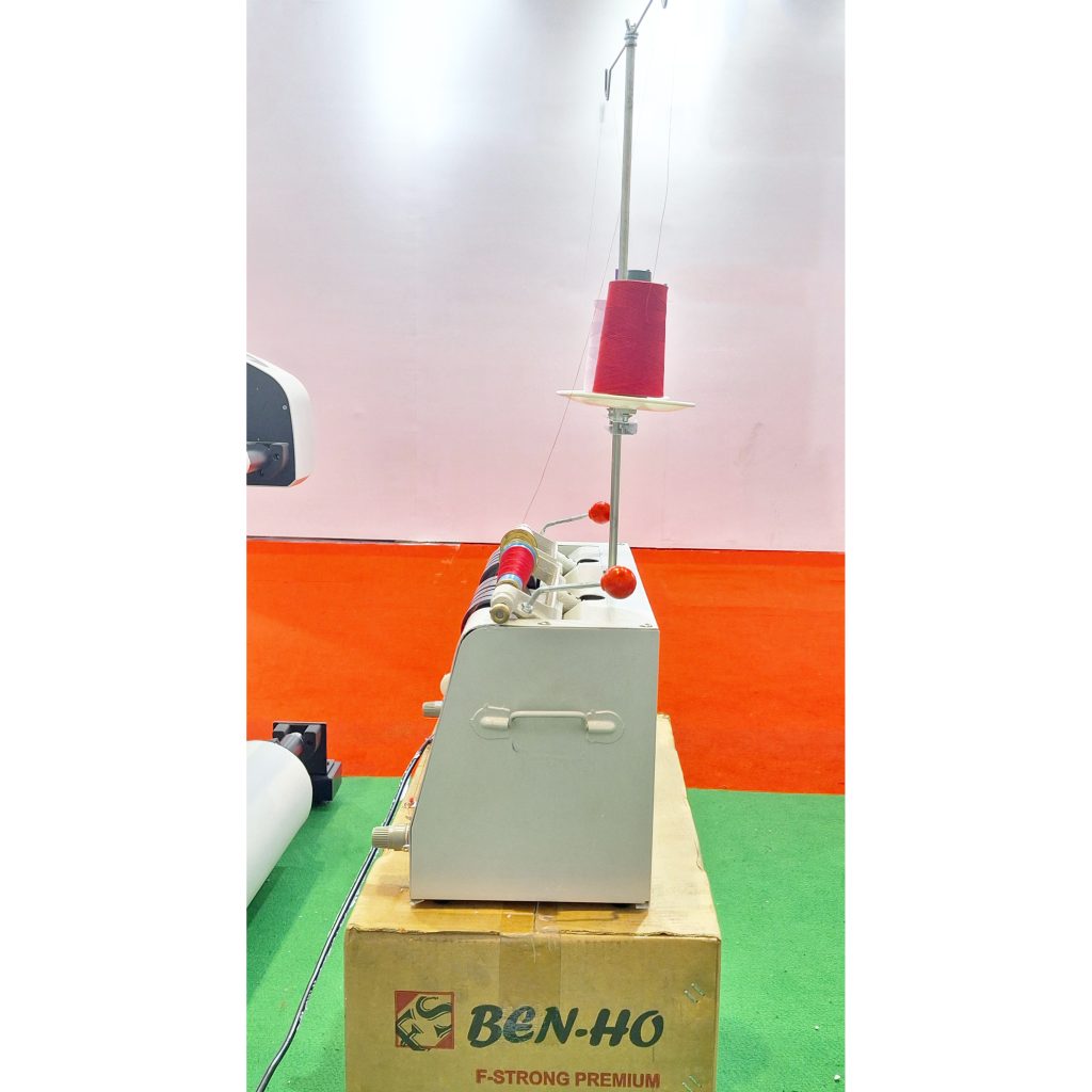 MESIN GULUNG BENANG 2 CONES BENANG THREAD WINDER MACHINE BEN-HO FS-20S ...