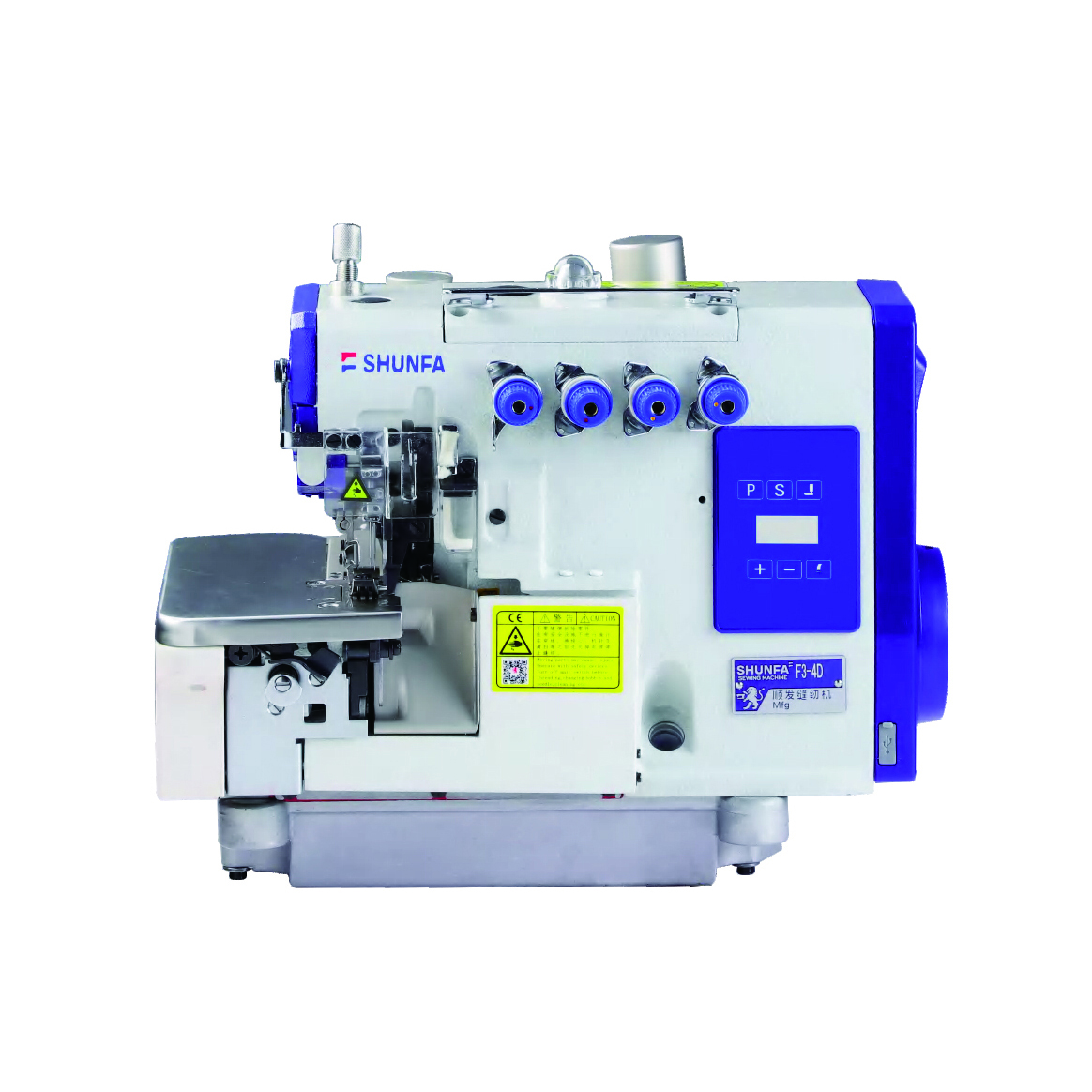 MESIN OBRAS DIRECT-DRIVE HIGHSPEED INDUSTRI SHUNFA F3-4D (SEJENIS JACK E3-4D) - Toko Mesin Jahit