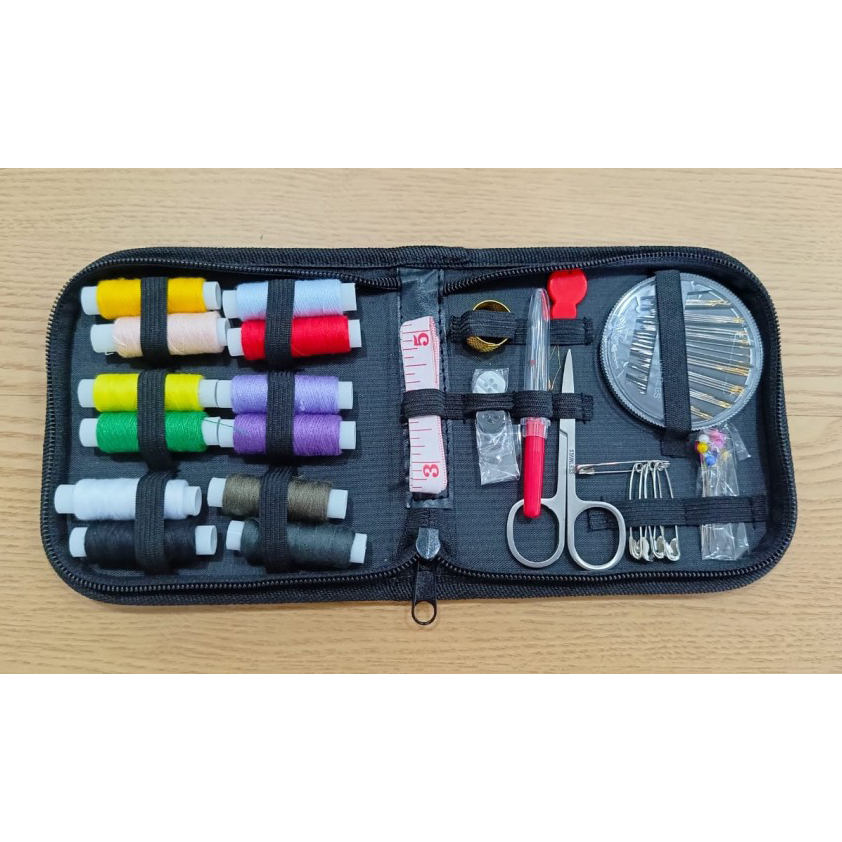 Benang Jahit Set 12 Warna Warni + Set Alat Jahit Ekonomis - Toko Mesin ...